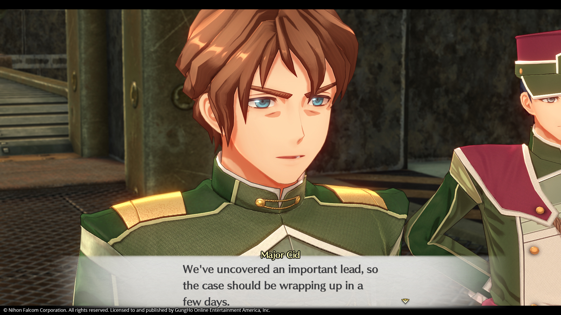 Major Maximillian Cid | Trails in the Sky 1st Chapter – Trails First ...