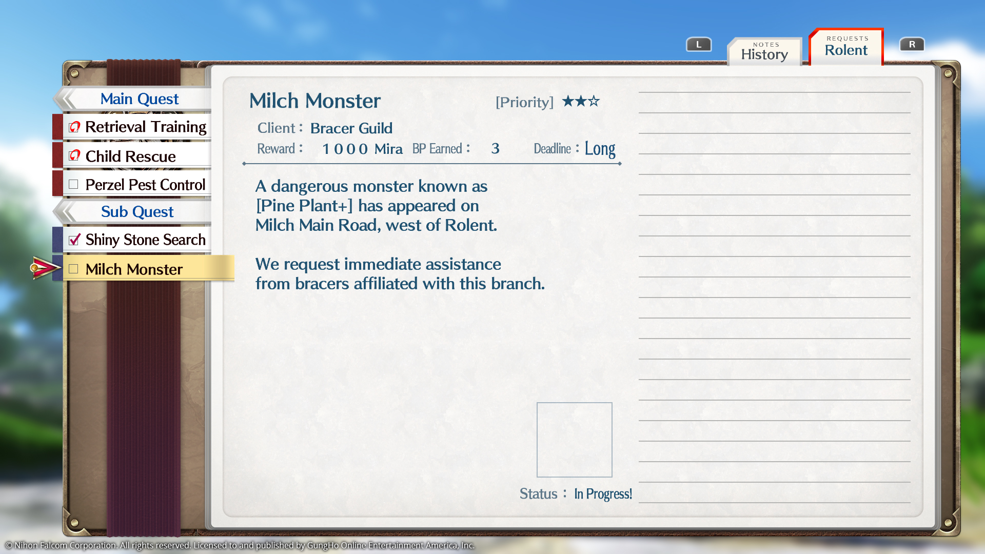 Notebook – Trails First Chapter